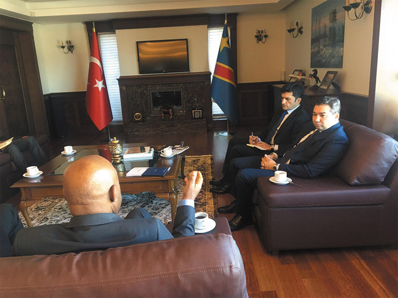 Visit to the Ambassador to Democratic Republic of the Congo - TAFAC.org
